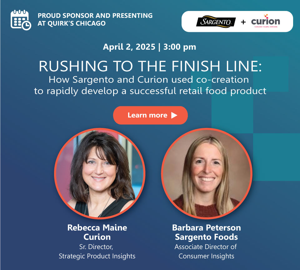 Rushing to the finish line: How Sargento and Curion used co-creation to ...
